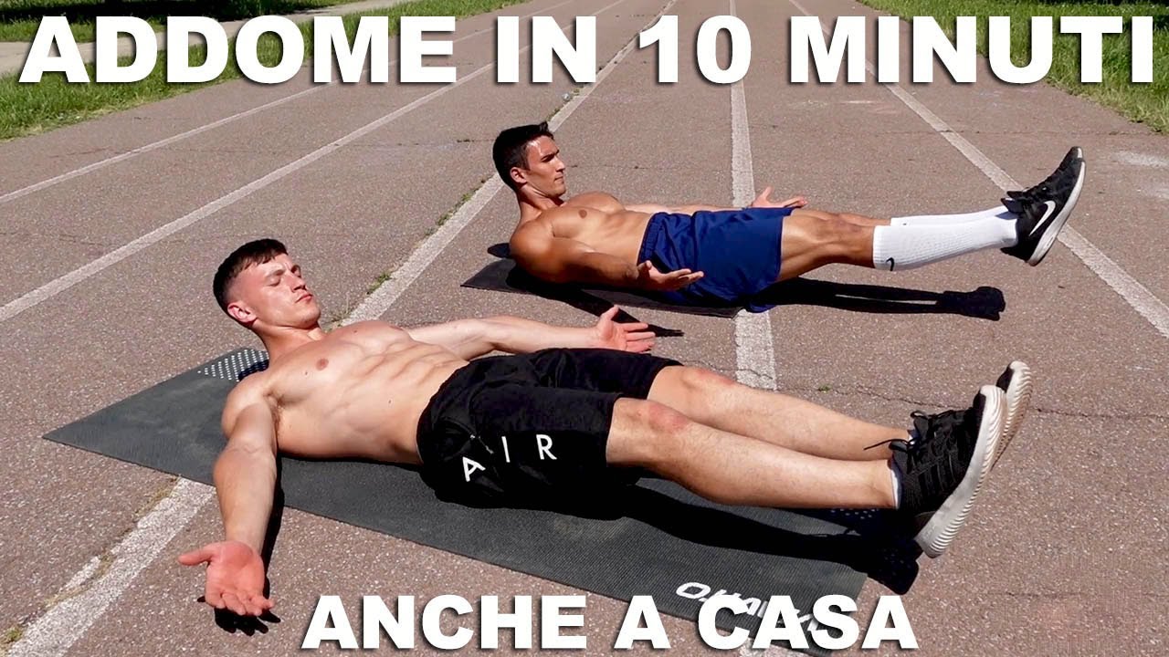 CIRCUITO ADDOME A CASA IN 10 MINUTI! ADDOMINALI SCOLPITI E RESISTENTI ...