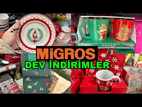 MİGROS'DA DEV İNDİRİM / ŞOK OLACAKSINIZ! / YILBAŞINA ÖZEL ŞAHANE İNDİRİMLER💃/ÇEYİZ ALIŞVERİŞİ