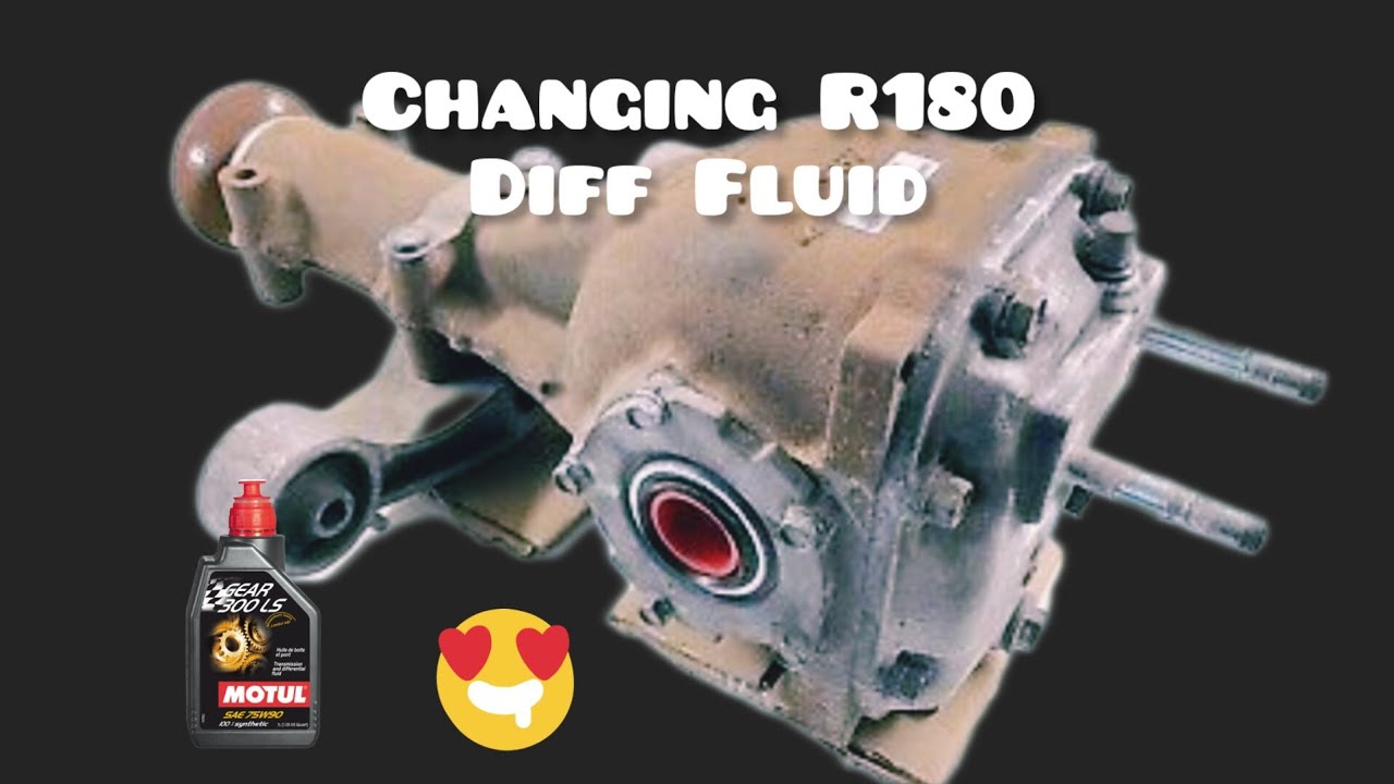 Changing R180 Rear Diff Fluid - YouTube