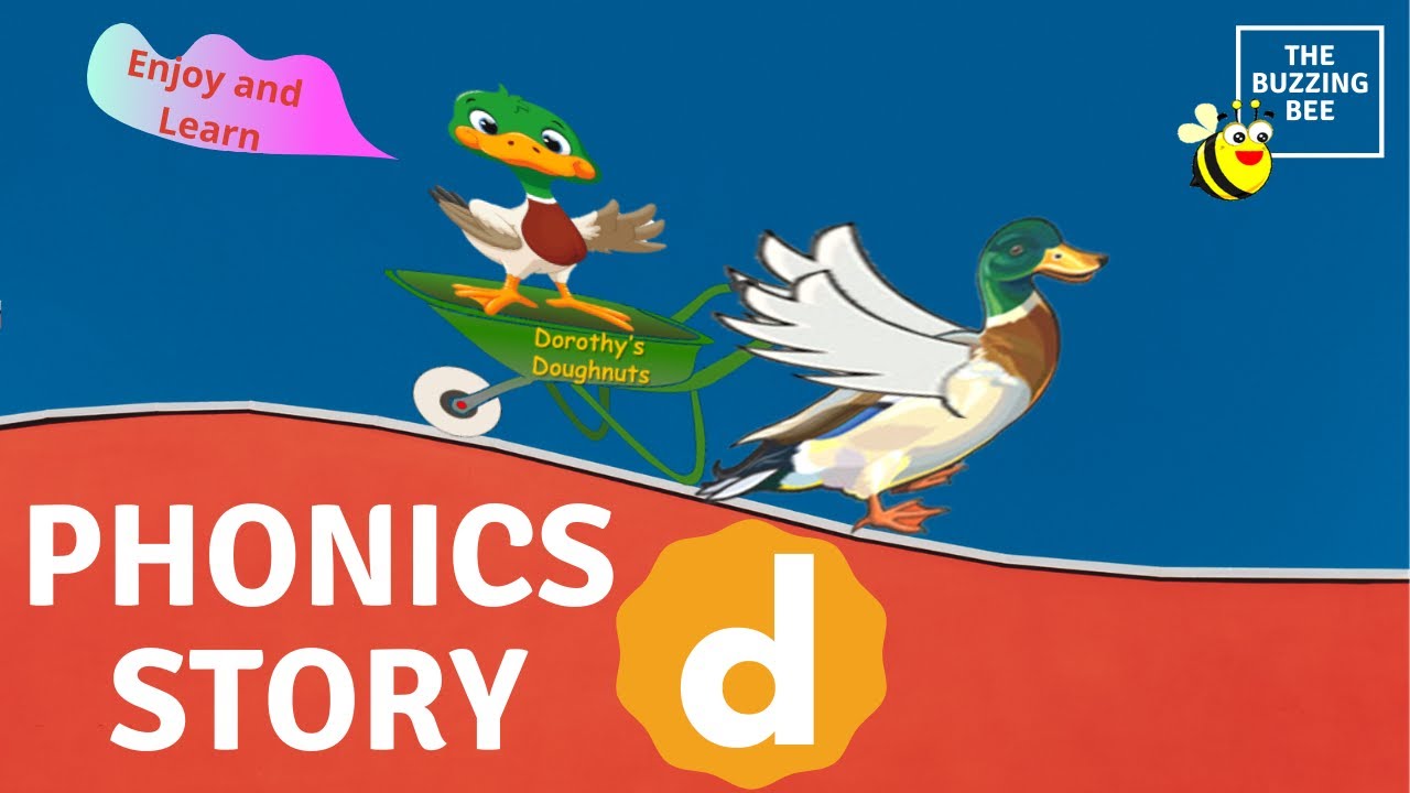 Phonics Story for Kids | Phonic Sound d | Doey the Duckling ...