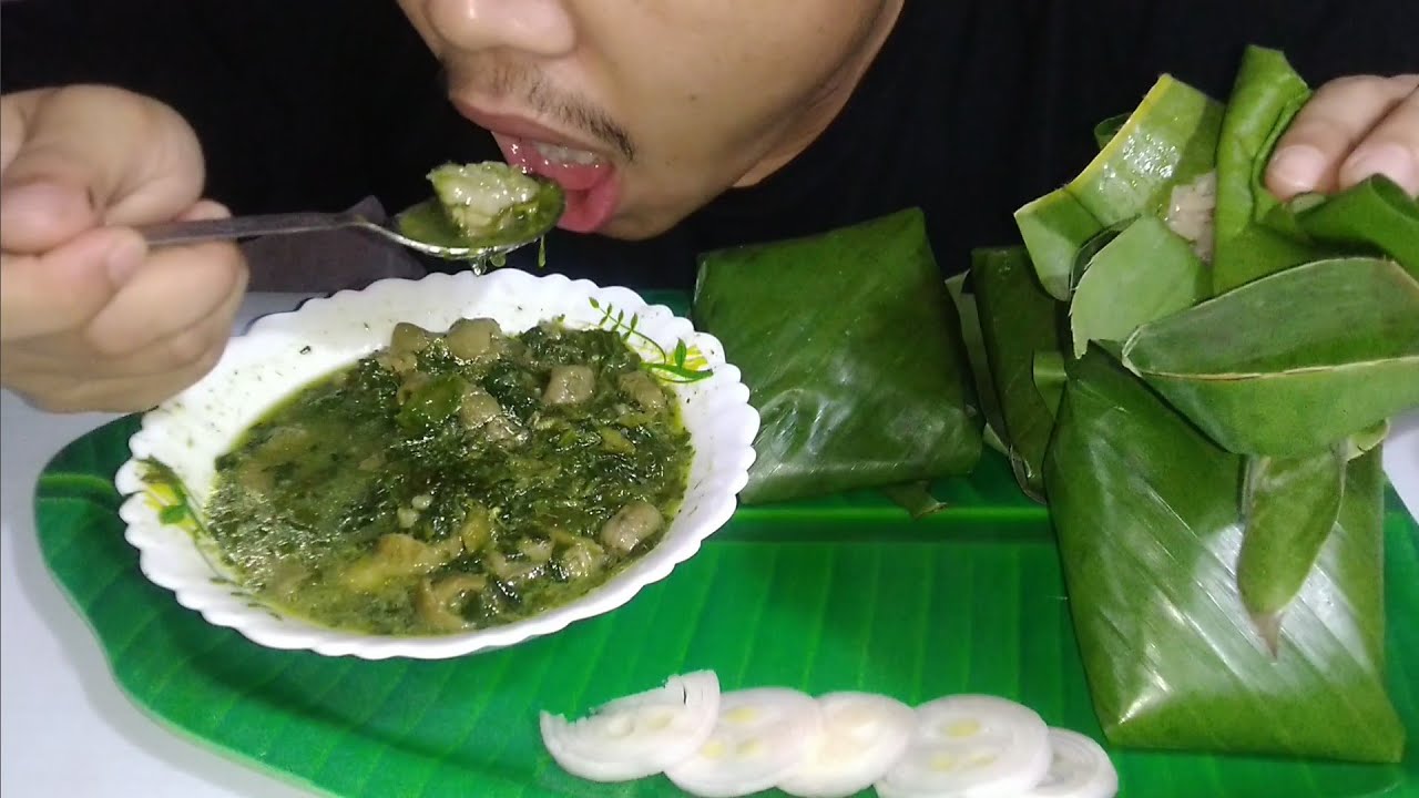 Some delicious Garo dish || Wak bibik kappa and Sticky rice || eating ...