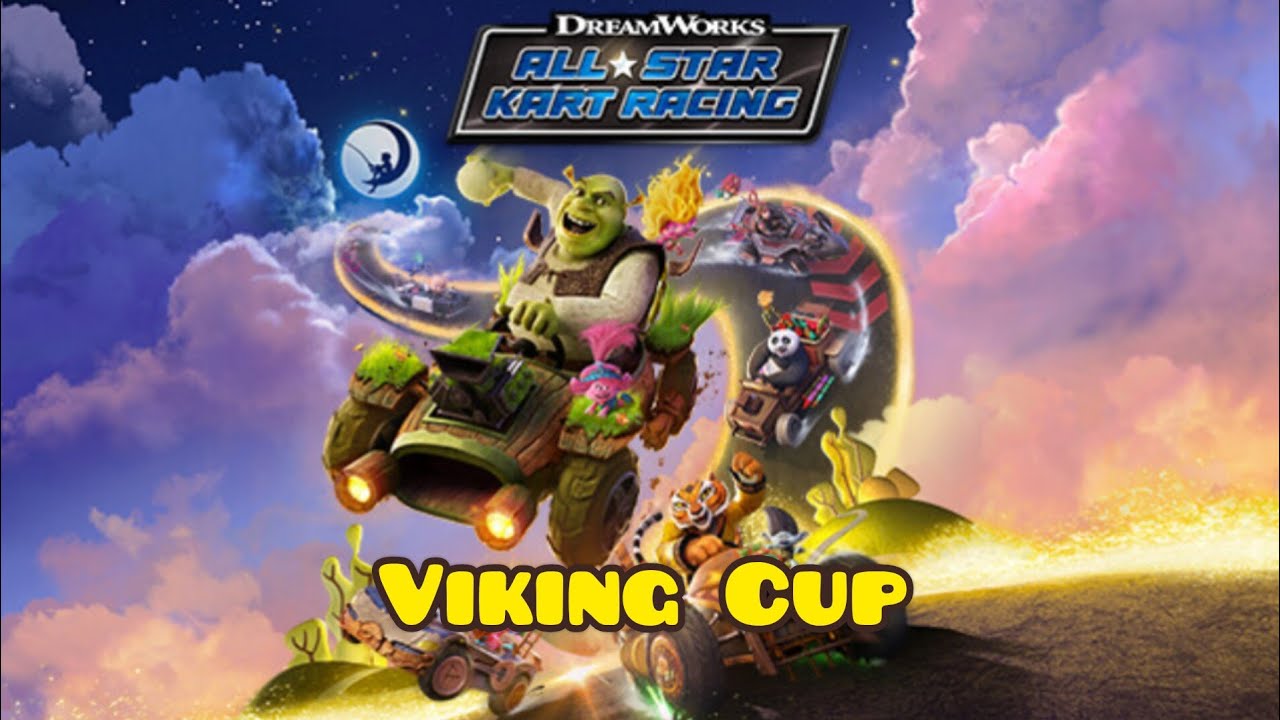 DreamWorks All-Star Kart Racing | Viking Cup - YouTube