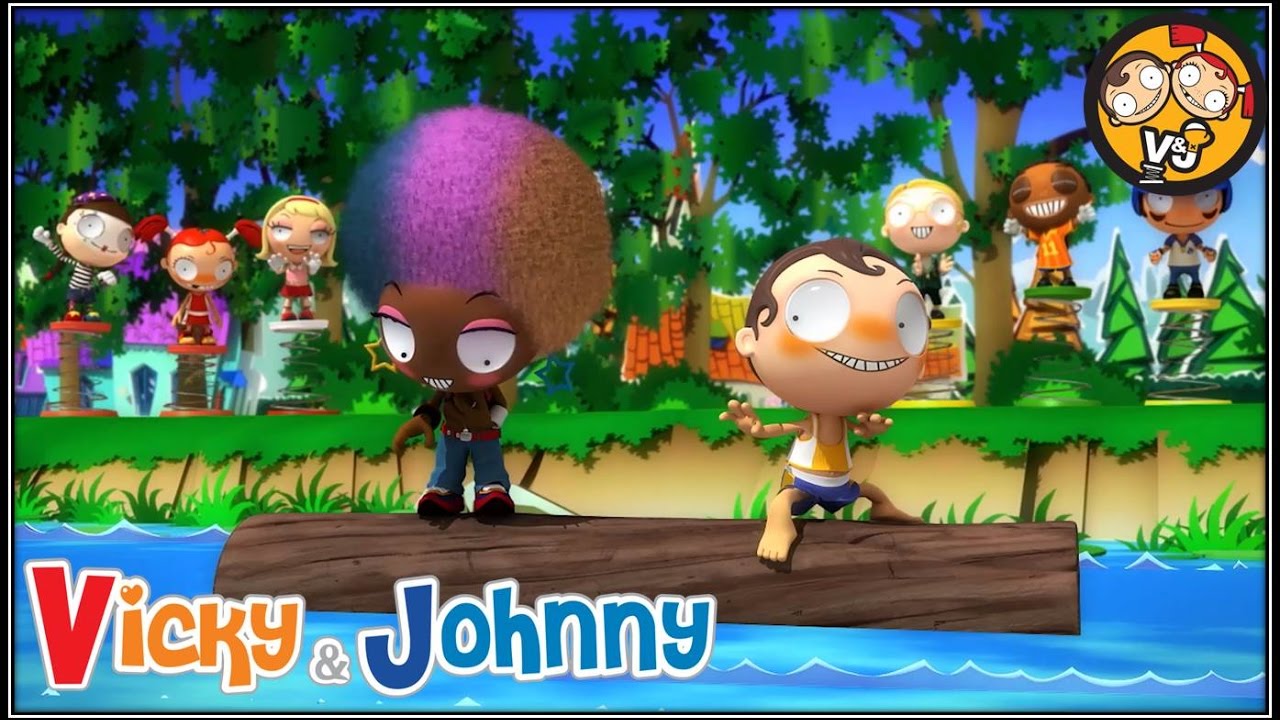 Vicky & Johnny | Episode 75 | LOG ROLLING | Full Episode for Kids | 2 ...