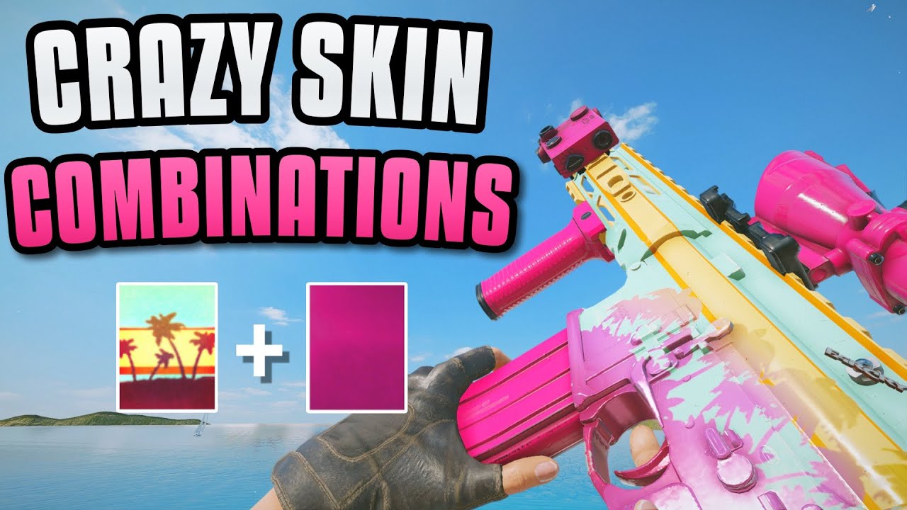 My CRAZY Skin Combinations R6 Market Place - YouTube