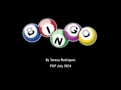 BINGO - POP JULY 2024 [CAPTIONS RECOMMENDED]