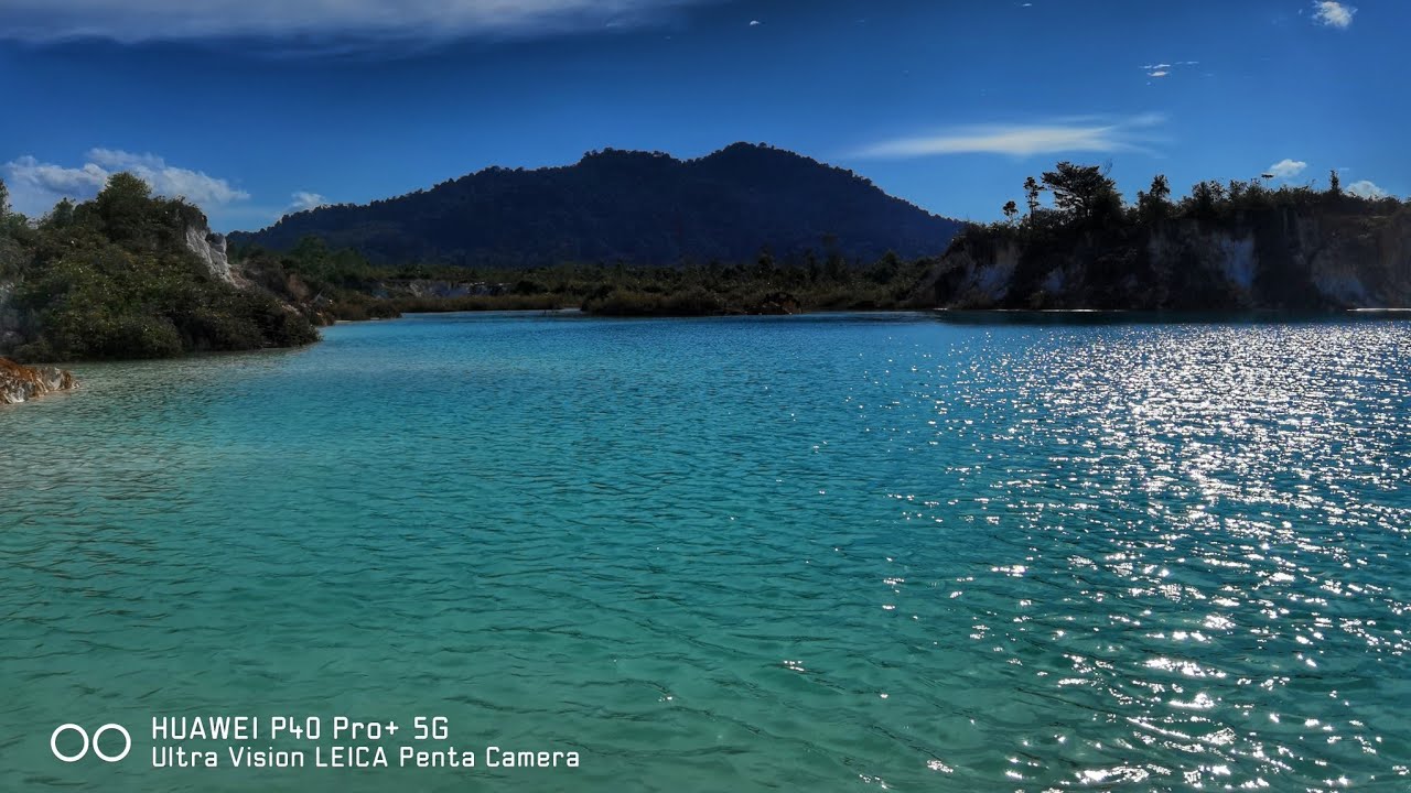 petunjuk jalan menuju danau biru selakau timur dan menikmati desa ...