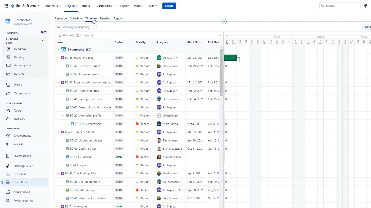 TeamBoard ProScheduler Resource Planning and Gantt chart for Project ...