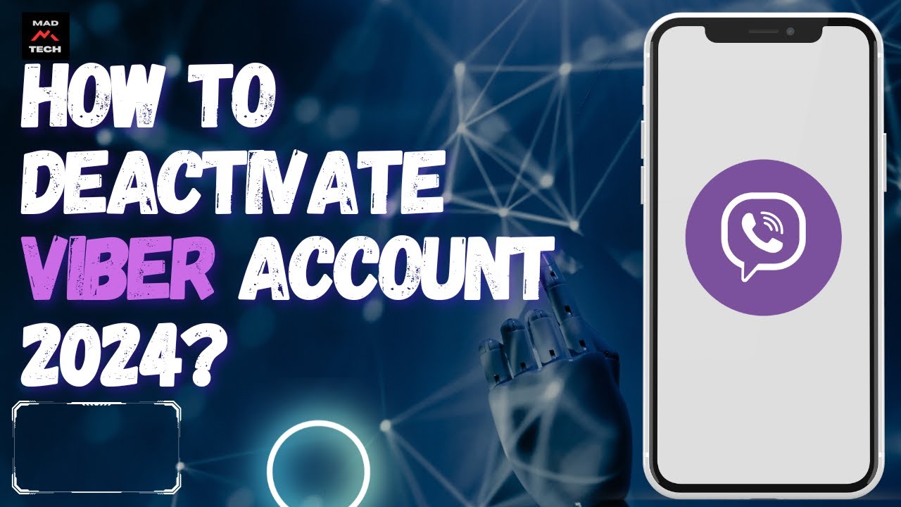 How to Deactivate Viber Account 2024? - YouTube