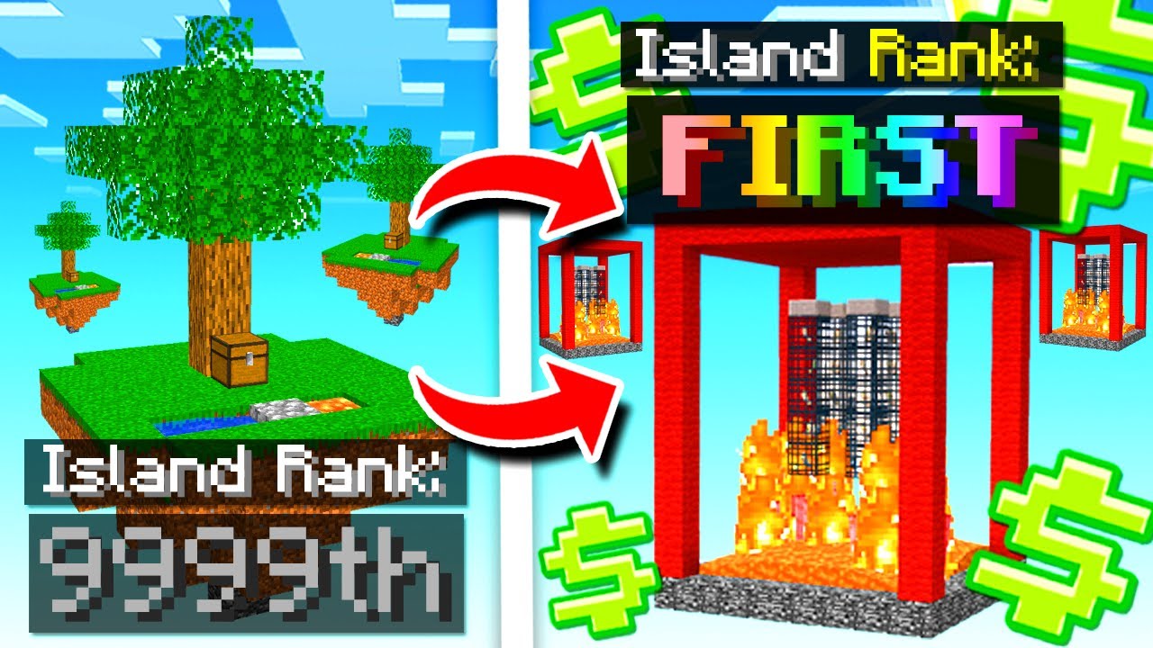 The BEST WAY to become the RICHEST ISLAND in *NEW* SKYBLOCK MAP ...