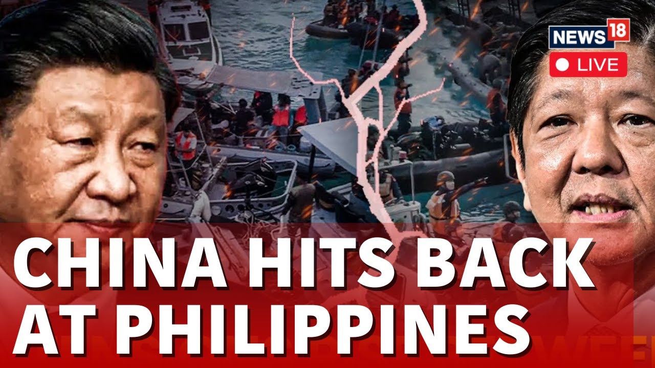 China Vs Philippines LIVE | South China Sea Dispute | China And ...