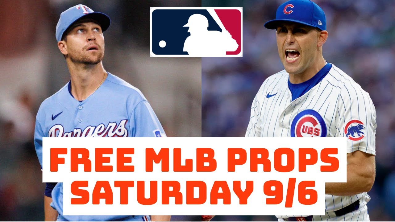 🔥🚨FREE MLB Player Props | Best Player Prop Bets 9/6/25 | Best MLB Picks ...