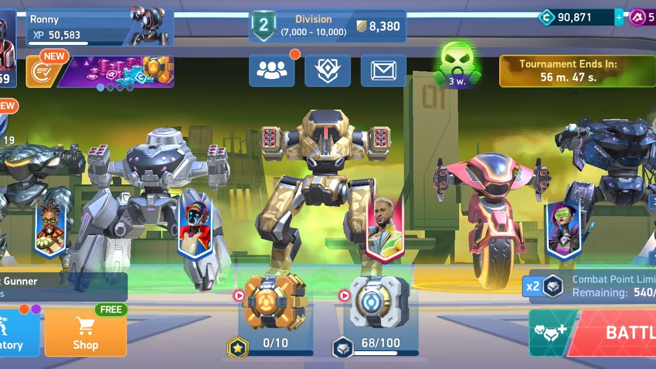 Mech Arena, my first gaming video - YouTube