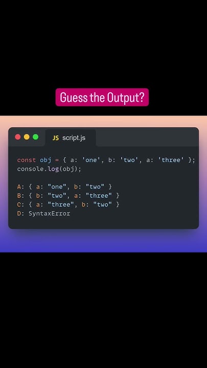 Guess The Output Comment Me Programming Javascript Html Coding Css Html5