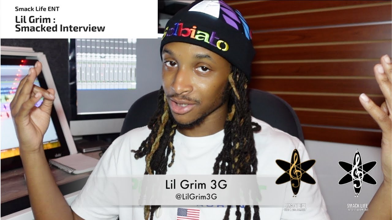 Lil Grim (#SmackedInterview on musical start around Cheverly Terrace ...