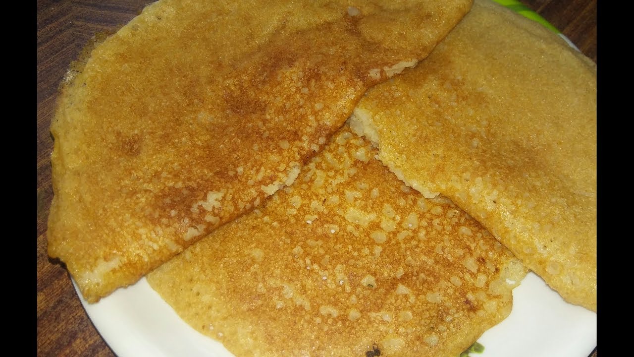 ￰అన్నం దోసలు తయారీ | instant dosa recipe with left over rice | instant ...