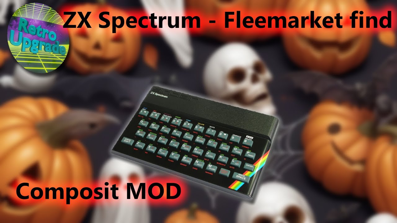Retro Resurrection: ZX Spectrum Composite Mod Unleashed on Halloween! 🎮 ...