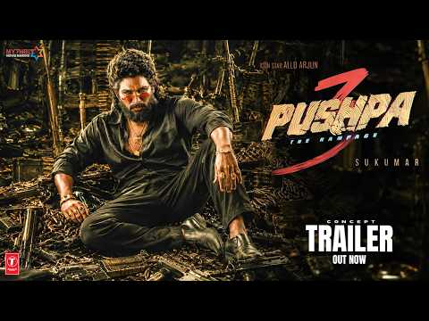 Pushpa 3: The Rampage🔥|Trailer (Hindi) Concpet |Allu Arjun |Vijay Deverkonda|Rashmika| Fahadh