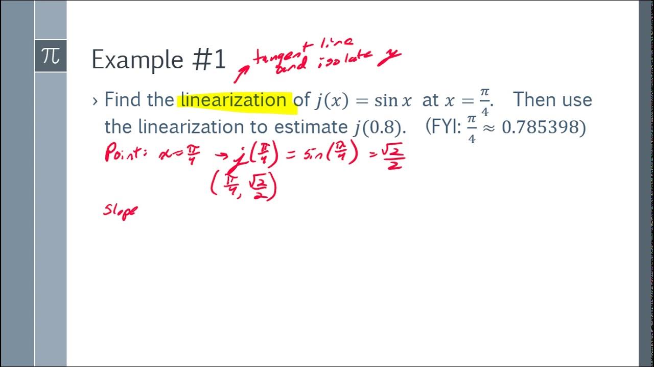 Linearization - YouTube