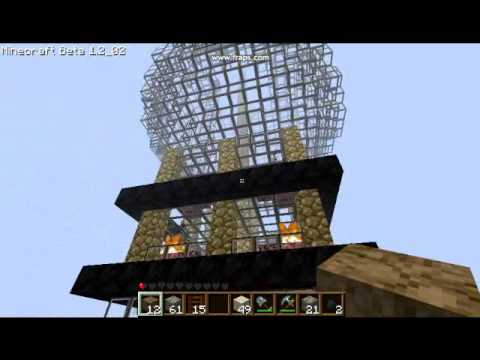 Minecraft- Glass Sphere - YouTube