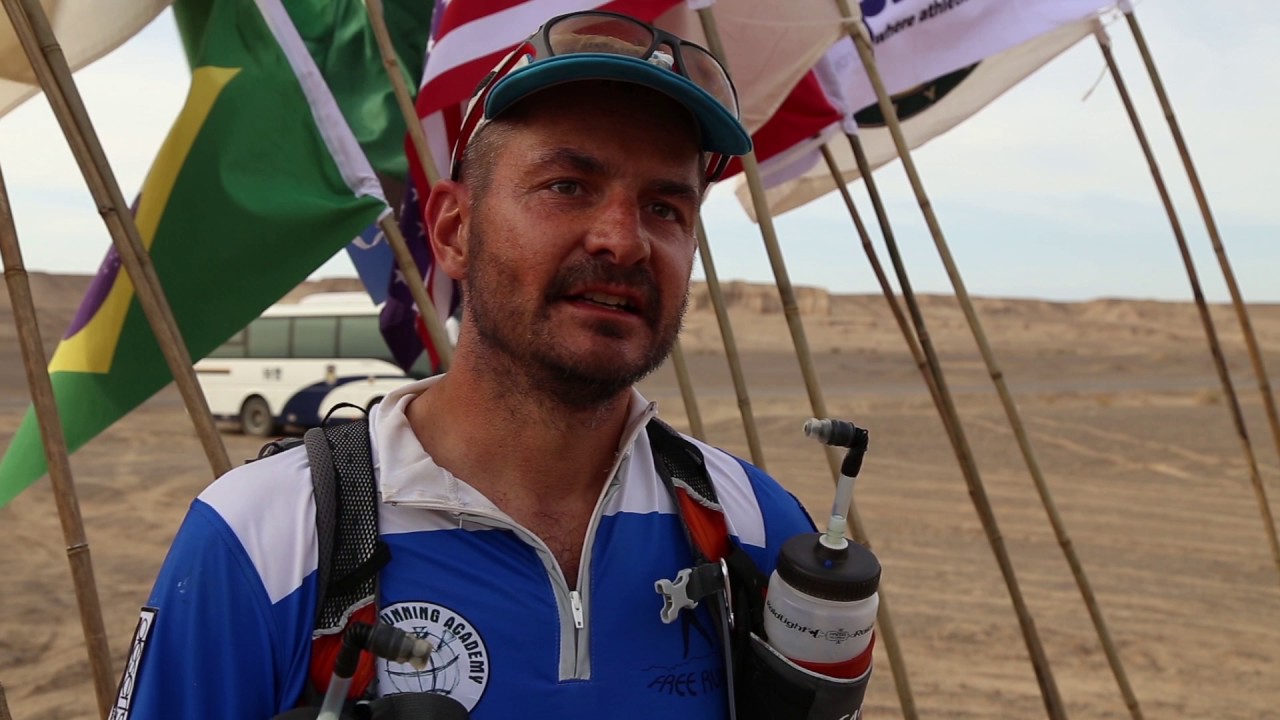 Gobi March (China) 2017 - Stage 5 - Interview - Nicola Ciani - YouTube