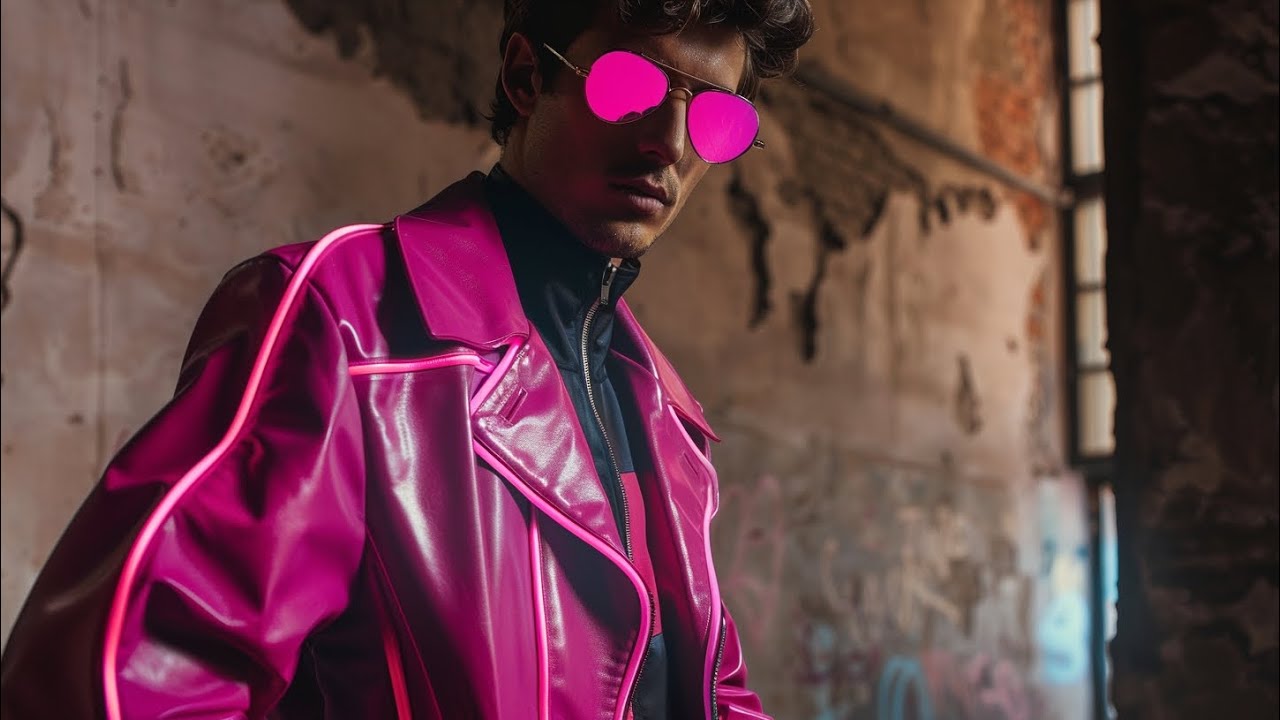 "Magenta Man" - an A.I. synthwave video - YouTube