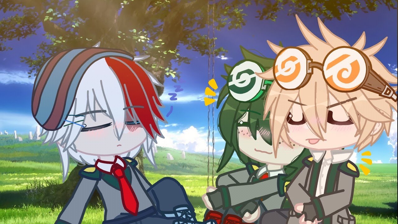 cute moment meme {ft.deku,bakugou,todoroki} (mha) (gachacute) {bkdk ...