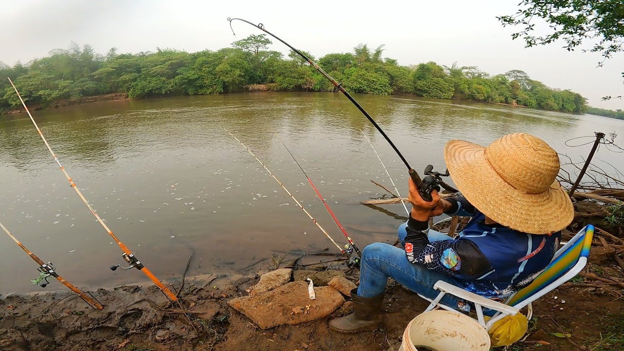 ERA CADA PEGADA QUE DAVA ATÉ MEDO,PESCARIA NA CEVA DE CORIMBA COM MASSA ...