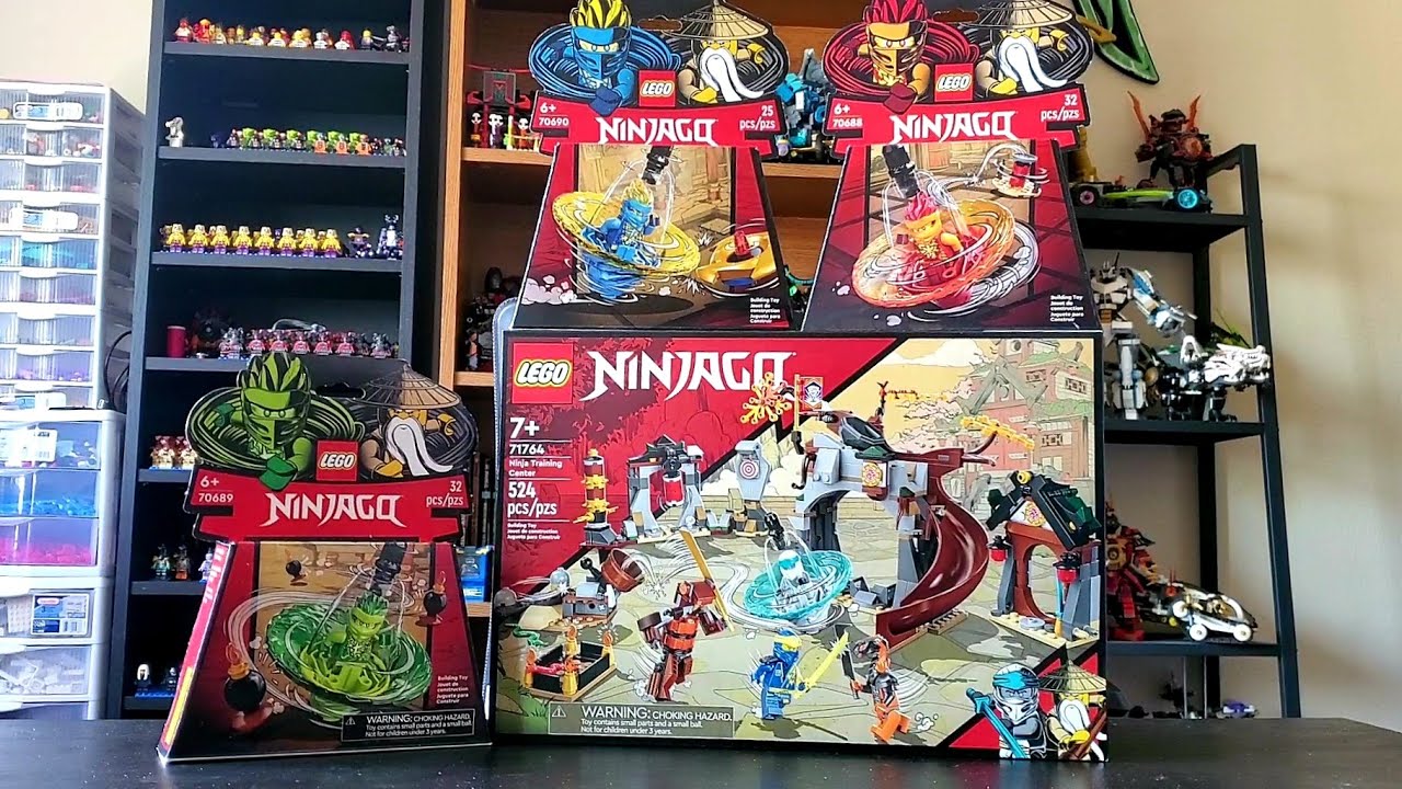 Lego Ninjago Live Build - Ninja Training Center (71764) - YouTube