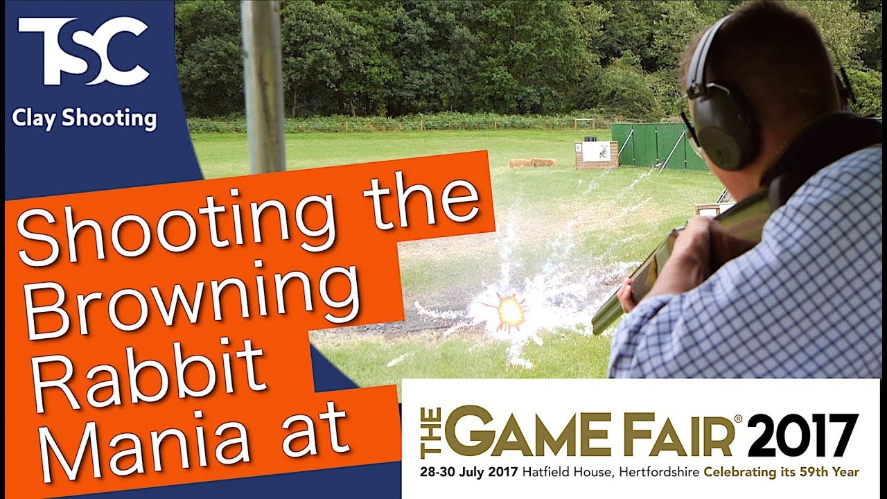 Browning Rabbit Mania at The Game Fair 2017 - YouTube