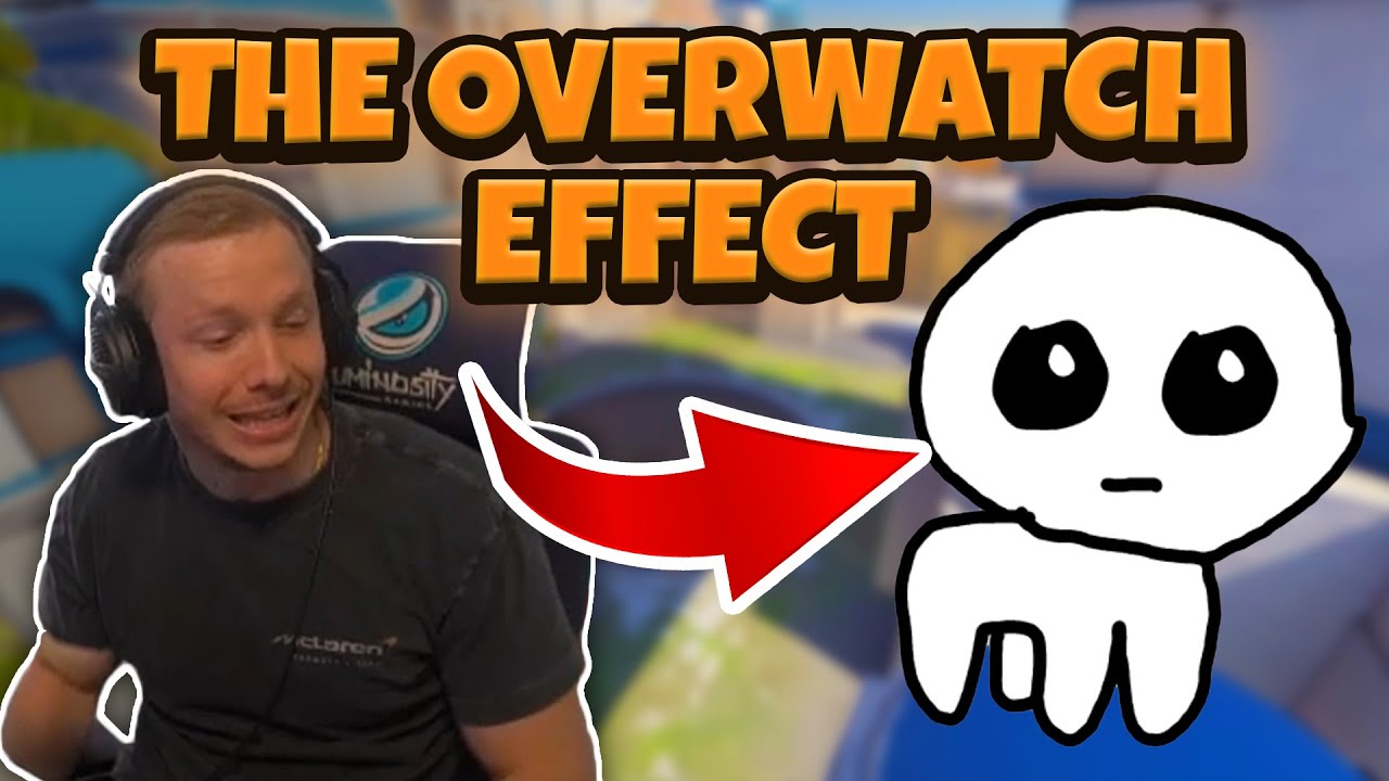 I am the most brain damaged Overwatch player - YouTube