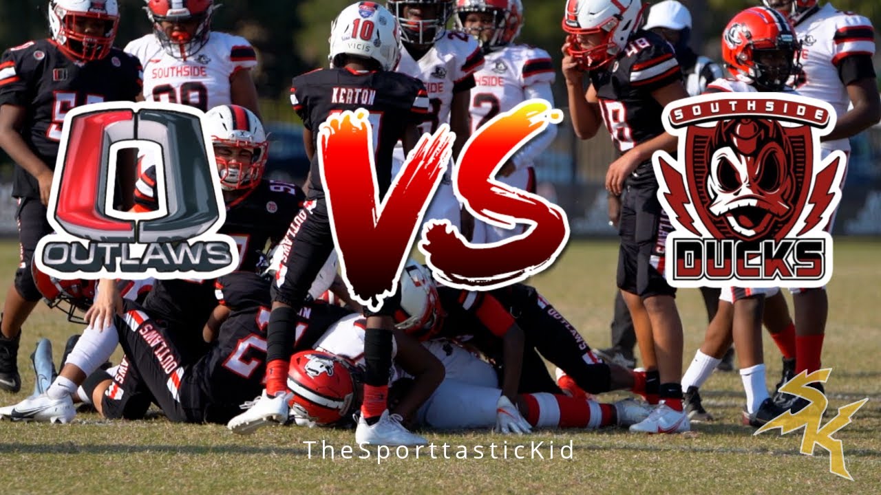 San Antonio Outlaws vs South Side Ducks at the AYF National Games Texas ...