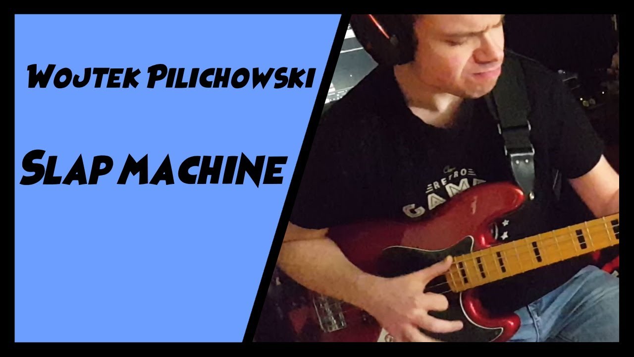 Bass cover / Wojtek Pilichowski - Slap machine (Jazzga live 2004) - YouTube