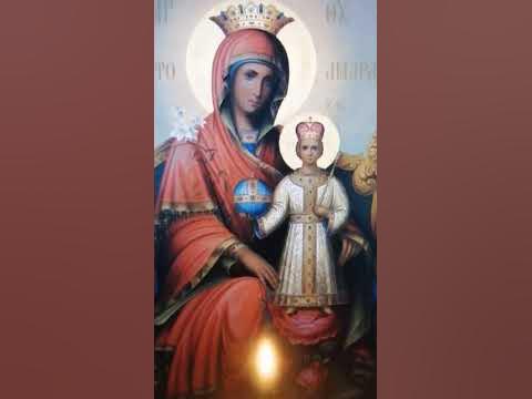 Икона Пресвятой Богородицы "Неувядаемая Роза" - YouTube