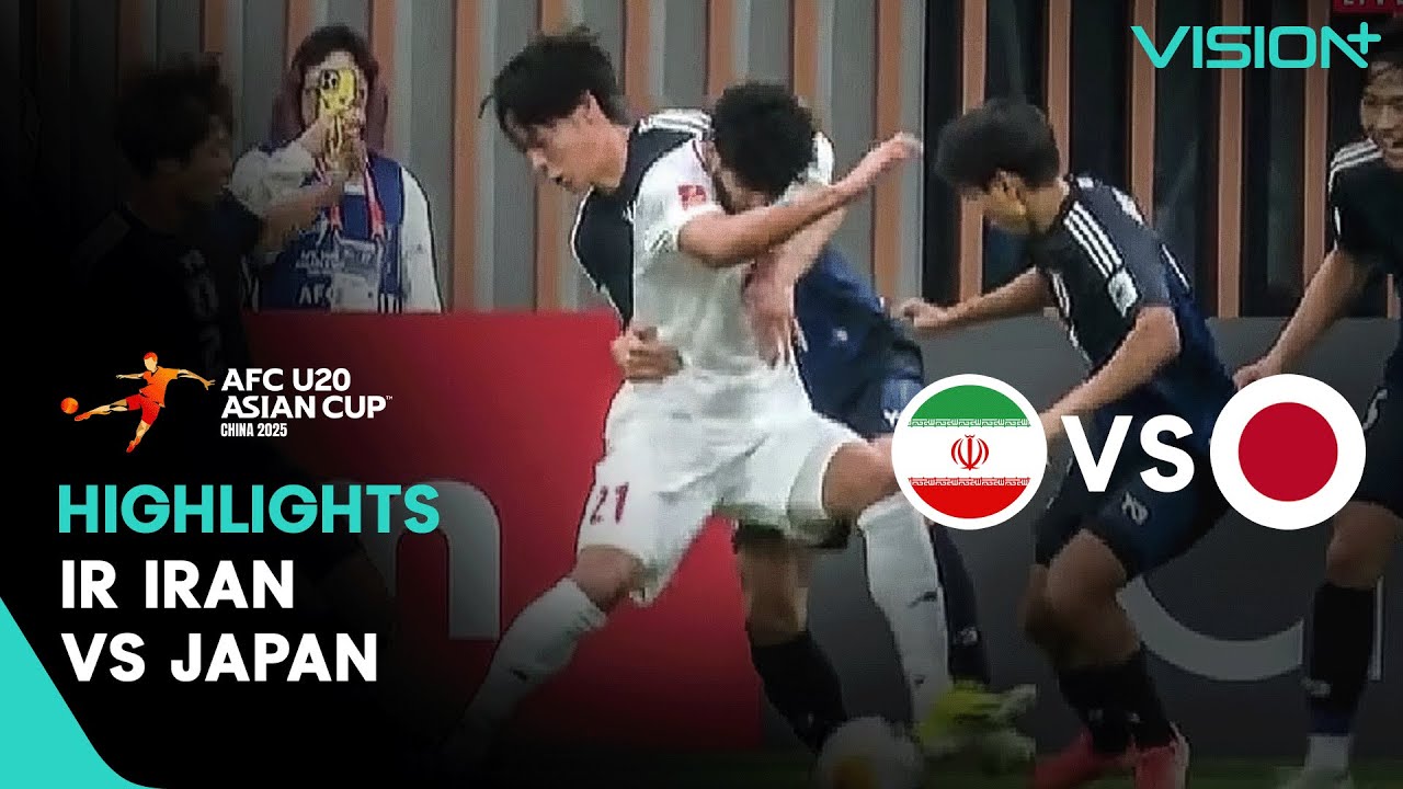 MATCH HIGHLIGHTS: IRAN 1 (3) - (4) 1 JEPANG | Quarterfinals - AFC U20 ...
