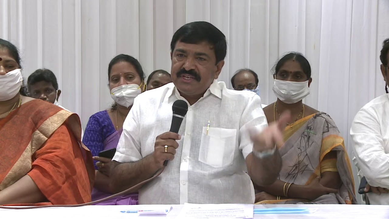 YSRCP MLA Dwarampudi Chandrashekar Reddy Lambastes Chandrabab For ...