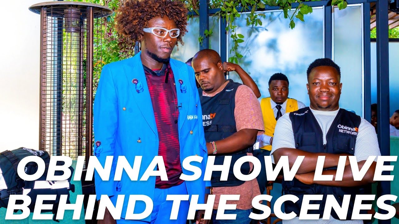 THE OBINNA SHOW LIVE: OGA OBINNA, GUESTS, AND CREW BEHIND THE SCENES ...
