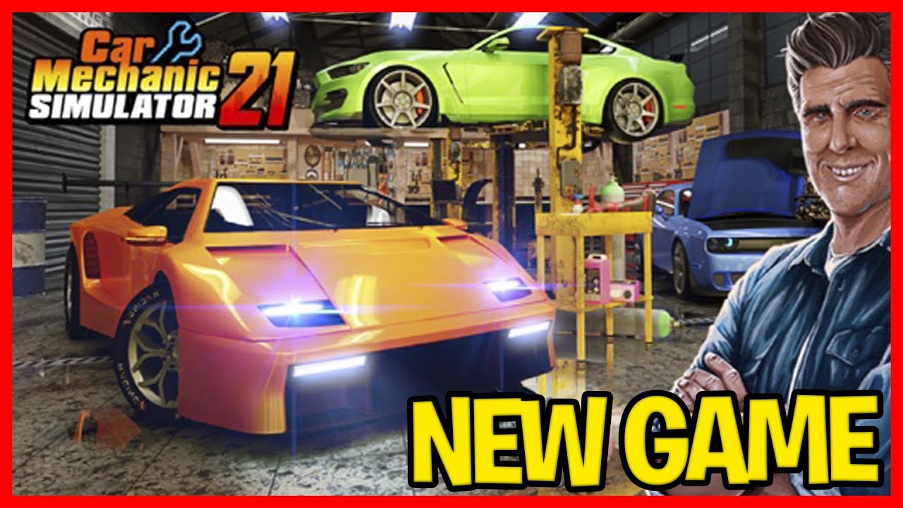 EXPLORANDO NOSSA NOVA GARAGEM! CAR MECHANIC SIMULATOR 2021 - YouTube