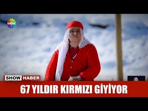 67 yıldır kırmızı giyiyor