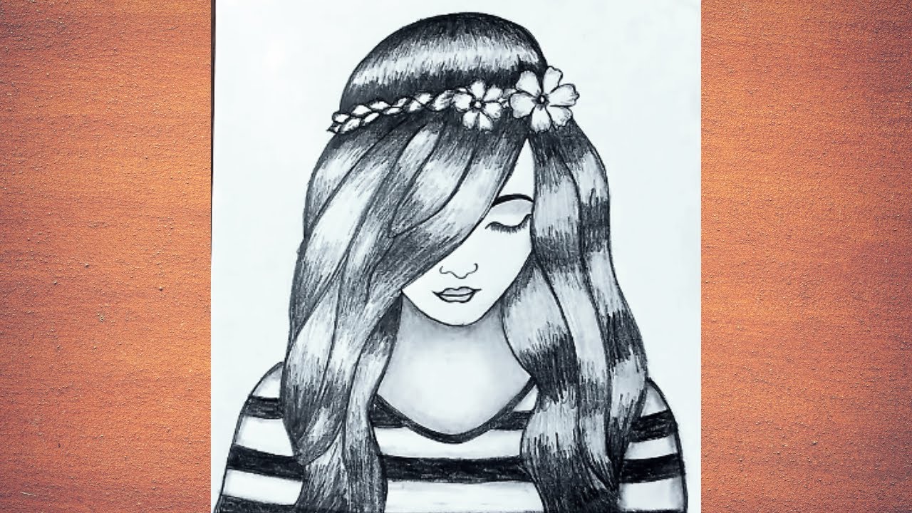 How to Draw a Cute Girl | Cute Girl Easy Drawing Step by Step | Easy ...