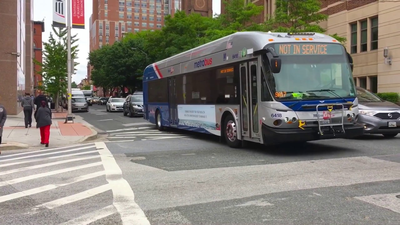 WMATA MetroExtra 2009 New Flyer DE40LFA #6417 & 6418 - YouTube