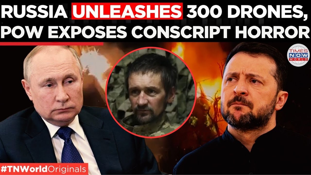Russia Hits Ukraine with 300 Drones | POW Reveals Truth About Half-Dead ...