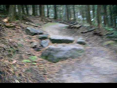Healey Nab - red route walk through from bottom. - YouTube