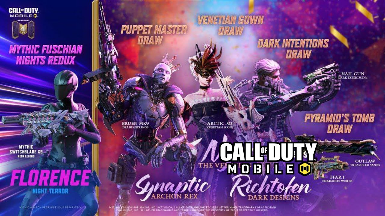 *NEW* Codm Season 10 4th Anniversary Lucky Draws and Release Dates ...