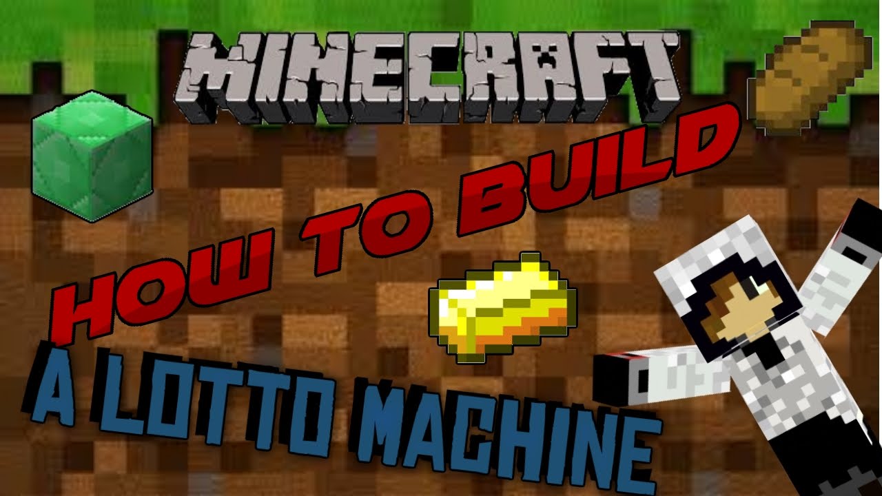 Minecraft - How to Make a Lottery Machine - YouTube