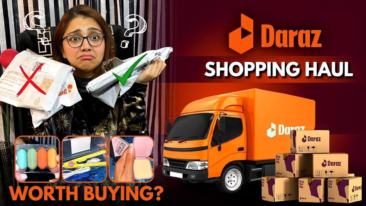 My First Daraz Shopping Experience | Is Daraz A Scam ? | Shoppe Ne ...