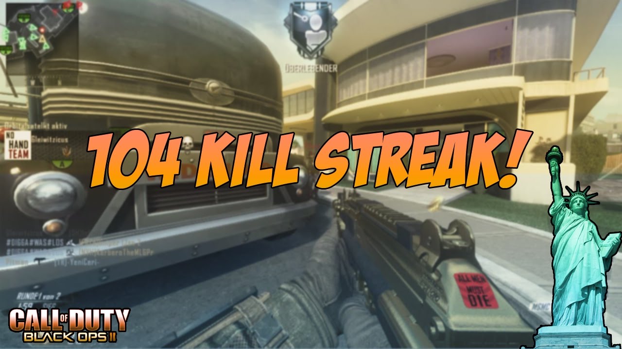 BO2: 104 KILL STREAK | NYC und CoD - YouTube