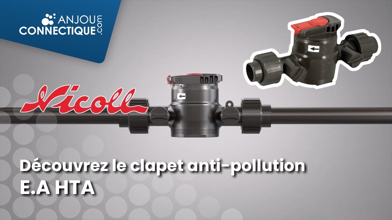 Découvrez le clapet anti pollution E.A HTA de Nicoll - YouTube