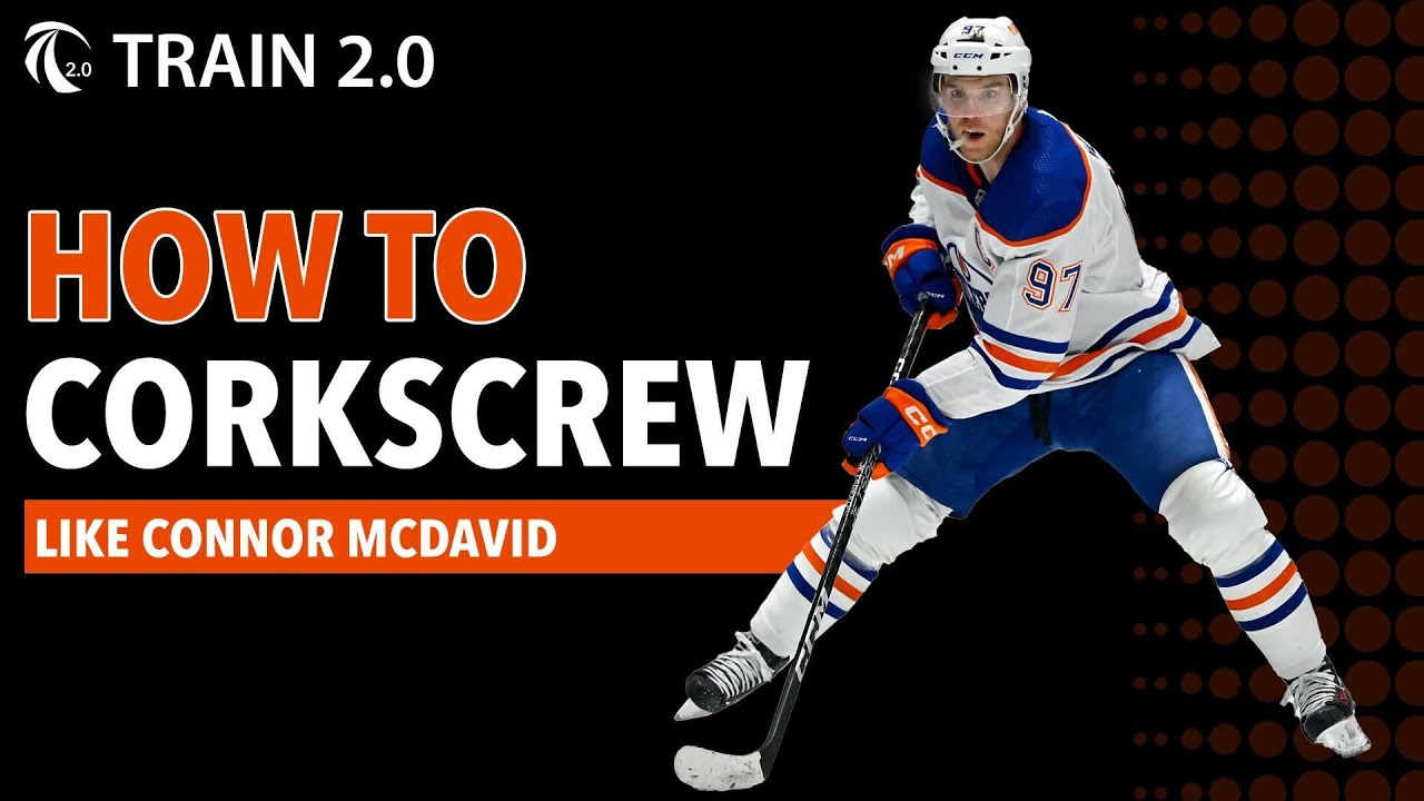 Teaching The Connor McDavid Wide Leg Corkscrew Step by Step Drill Blueprint - YouTube