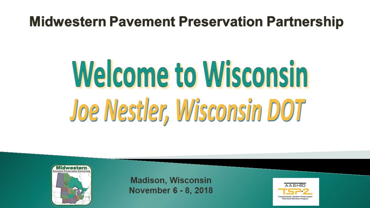 Wisconsin DOT Welcome - Joe Nestler - YouTube