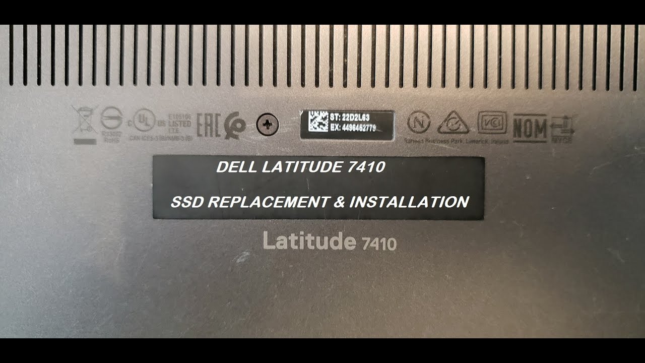 Dell Latitude 7410 SSD/HDD Replacement & Disassembly (Easy DIY Tutorial) - YouTube